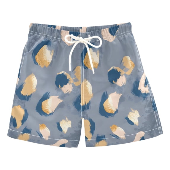 Dark Blue Background Pattern Swim Trunks Quick Dry Beach Pool Board ...