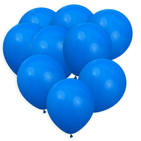 Dark Blue Balloons 100 Pack, 12 Inch Dark Blue Latex Balloons (with ...