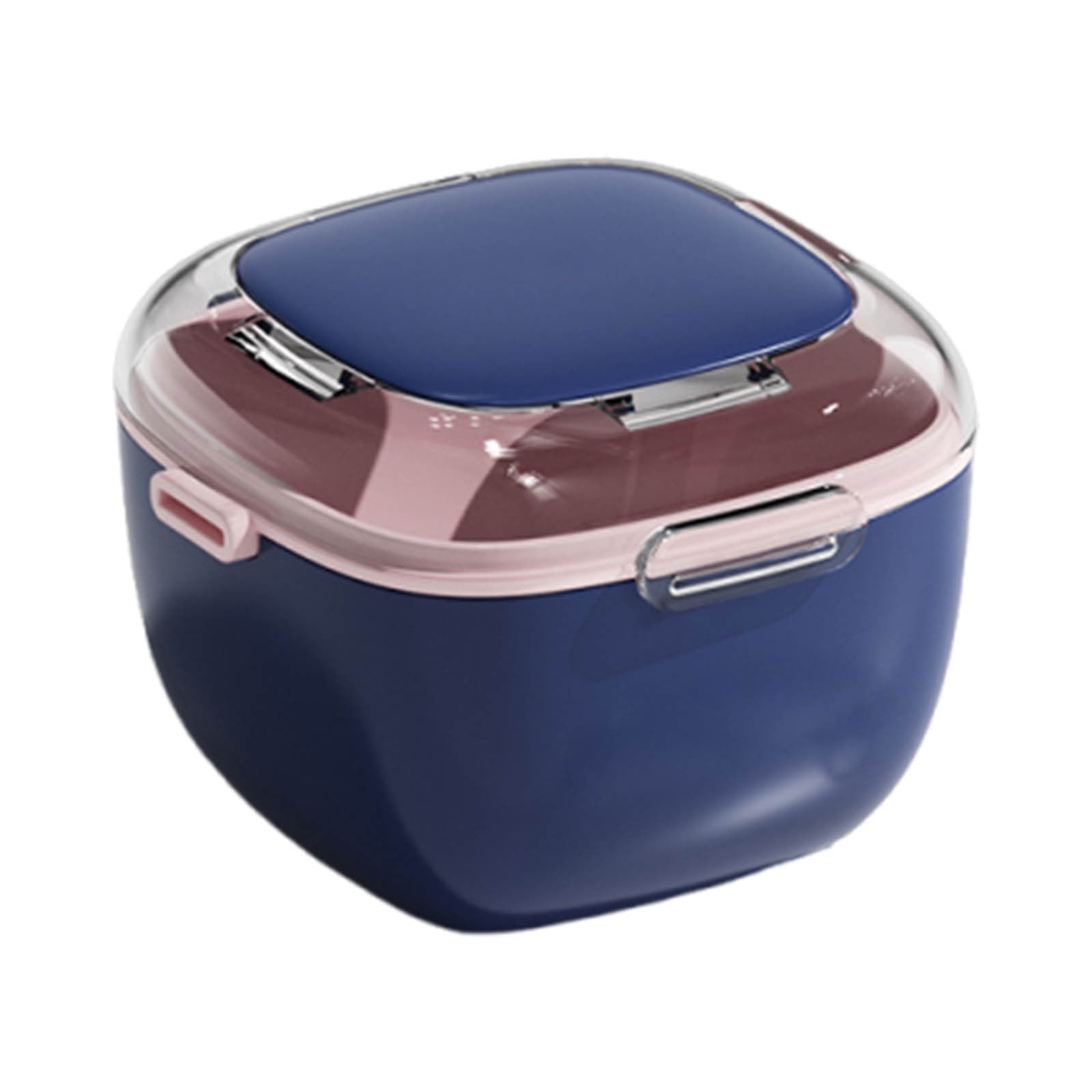 Dark Blue Brace Storage Box For Orthodontic Teeth Fixator Portable ...