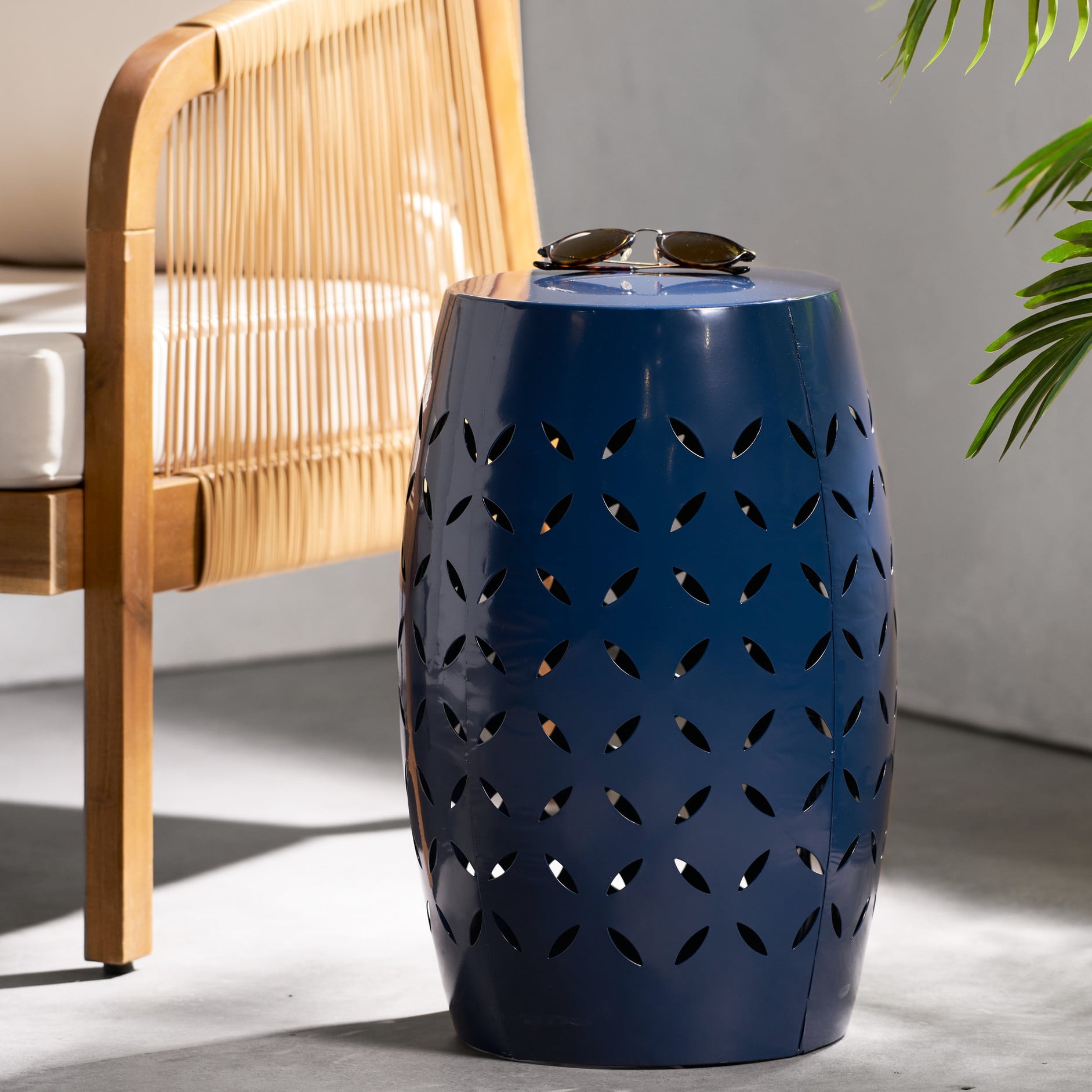 Dark Blue Color | Refined Look | Indoor Setting - Walmart.com