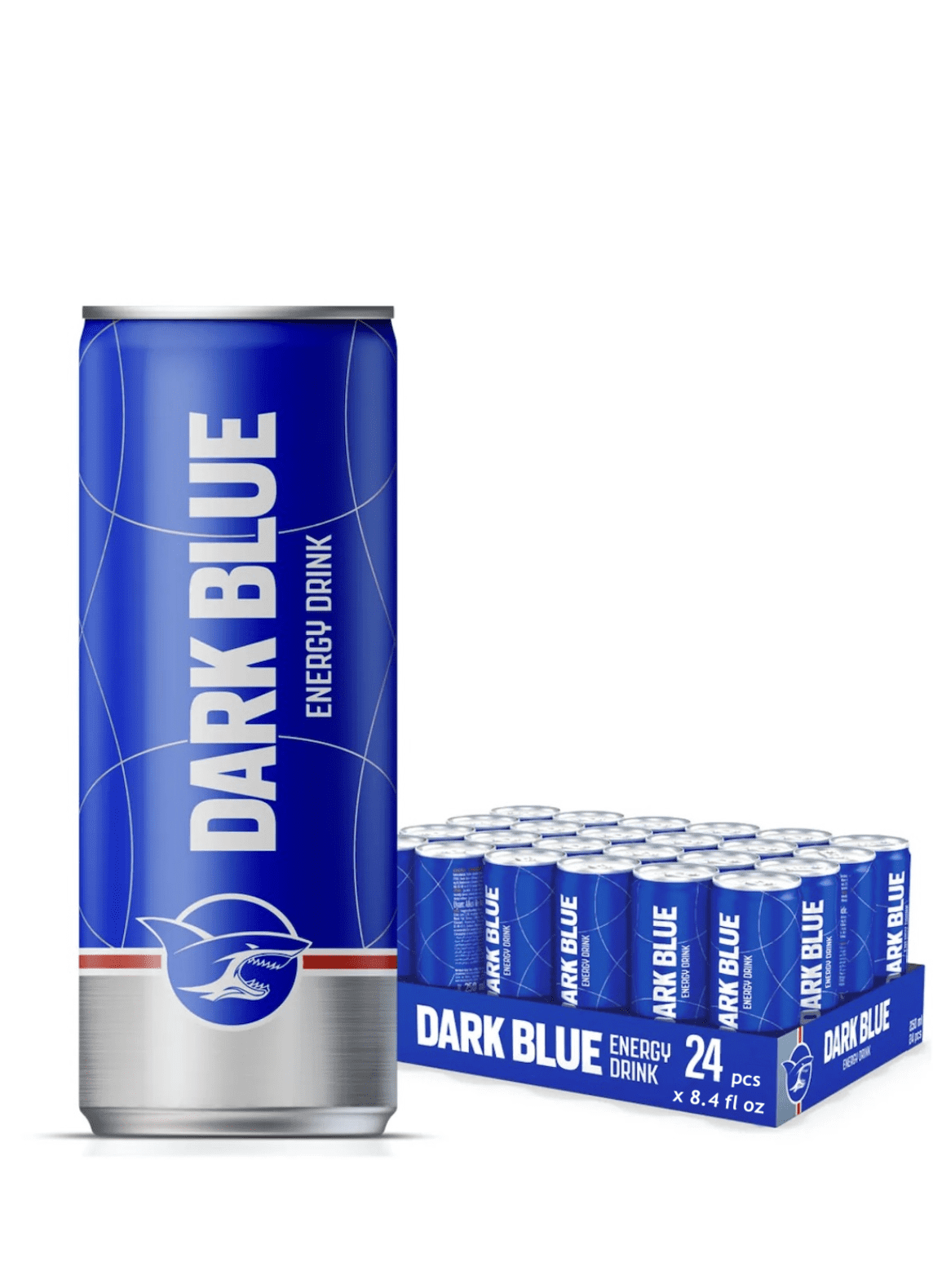 Dark Blue Energy Drink, 8.4 Fl Oz, Pack of 24 - Walmart.com