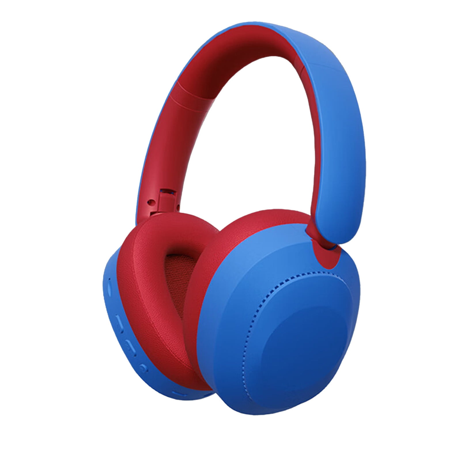 Dark Blue Head Mounted Bluetooth Earphones Wireless And Wired Foldable ...