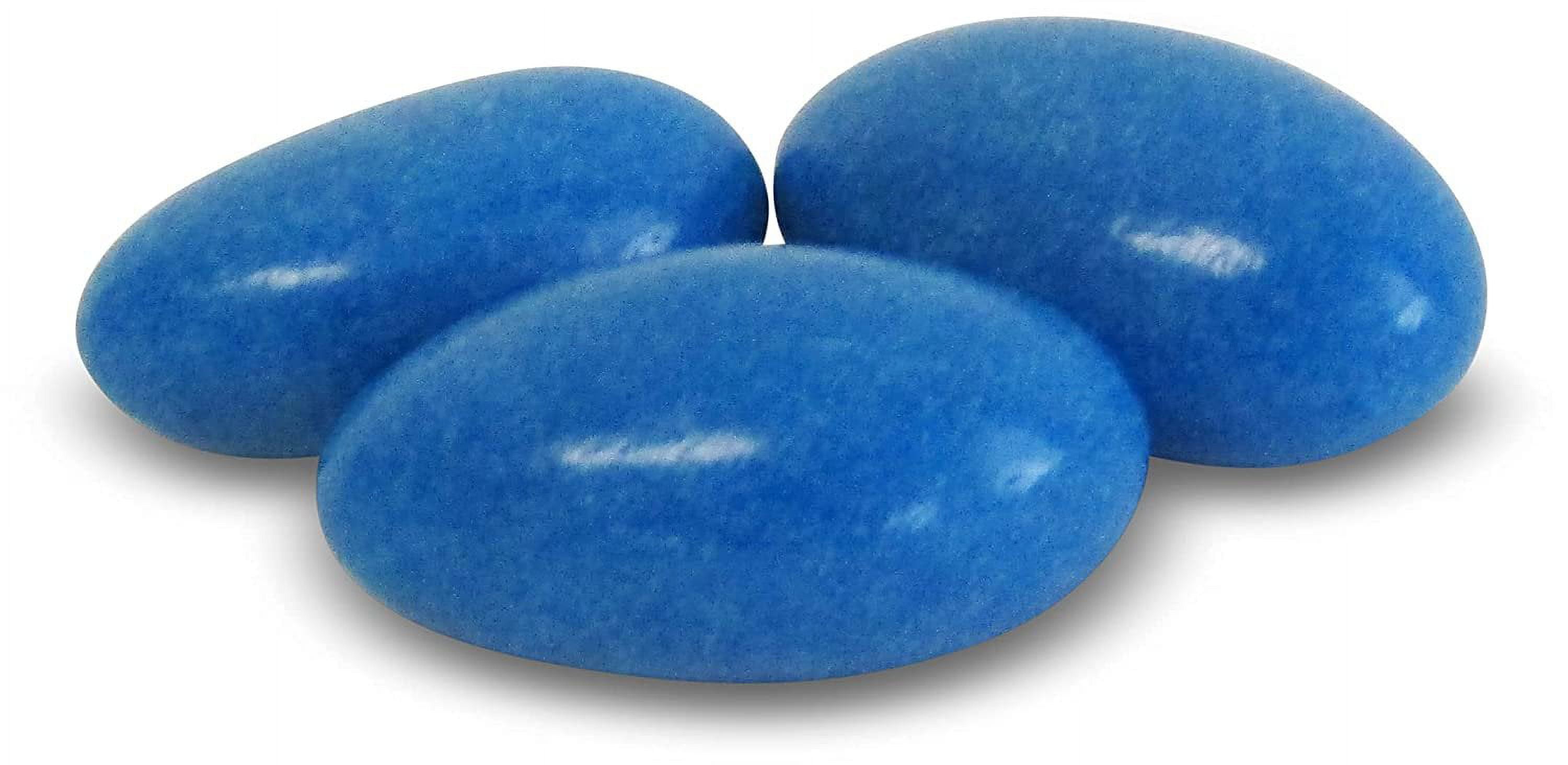 Dark Blue Jordan Almonds by Its Delish, 3 LBS Bulk Sugared Almond Nut ...
