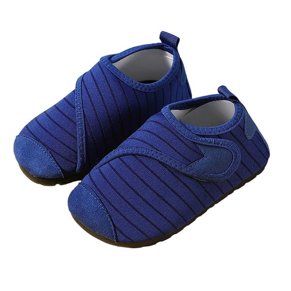 Dark Blue Ladies Cozy Floor Socks With Soft Sole For Warm And Silent ...
