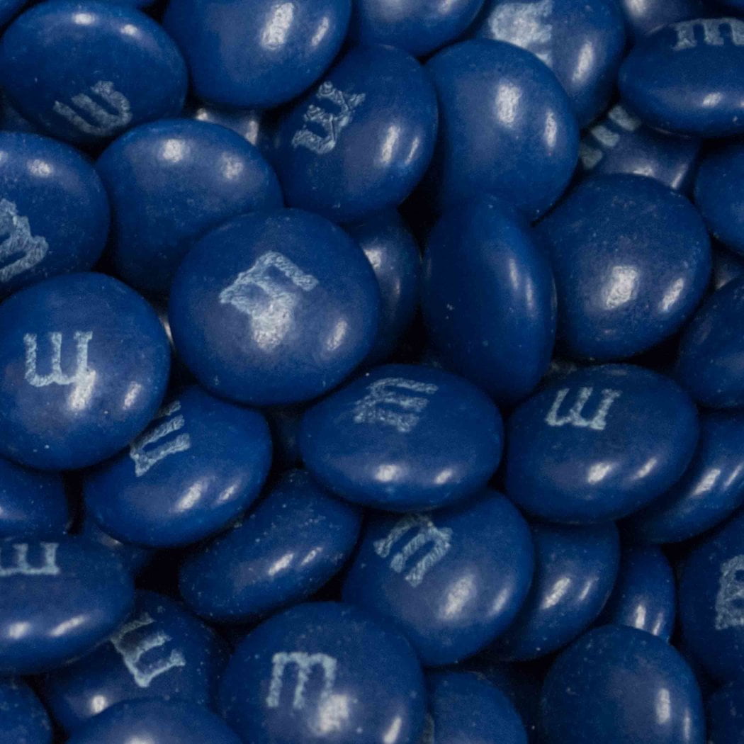 Dark Blue M&Ms Candy 1 lb (approx. 500 pcs) - Milk Chocolate - Walmart.com