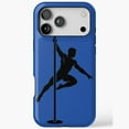Dark Blue Male Pole Dancer Silhouette Phone Case for iPhone 11 through ...