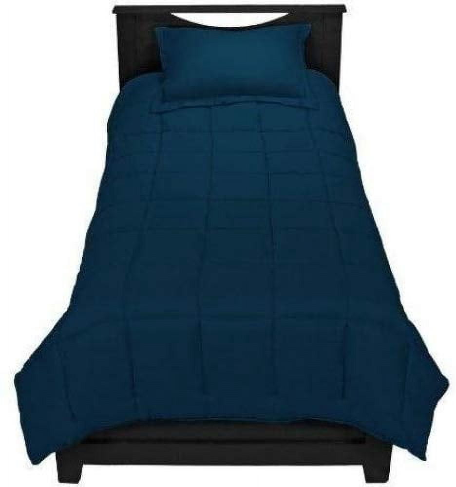Dark Blue Premium XL Twin Comforter Set, Twin Extra Long - Walmart.com