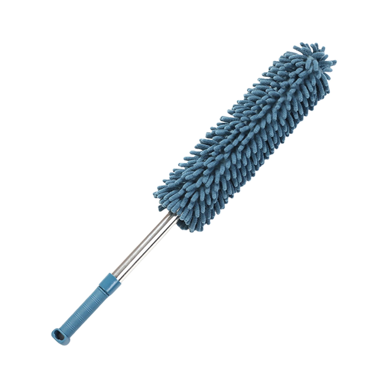 Dark Blue Retractable Dusting Duster With Soft Cotton And Linen Fibers ...