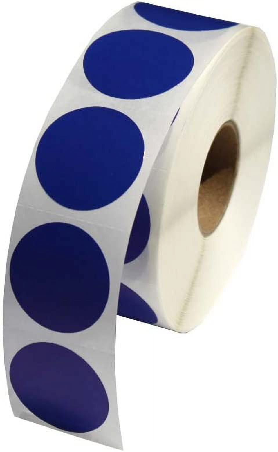| Dark Blue Round Color Coding Inventory Labeling Dot Labels / Stickers ...
