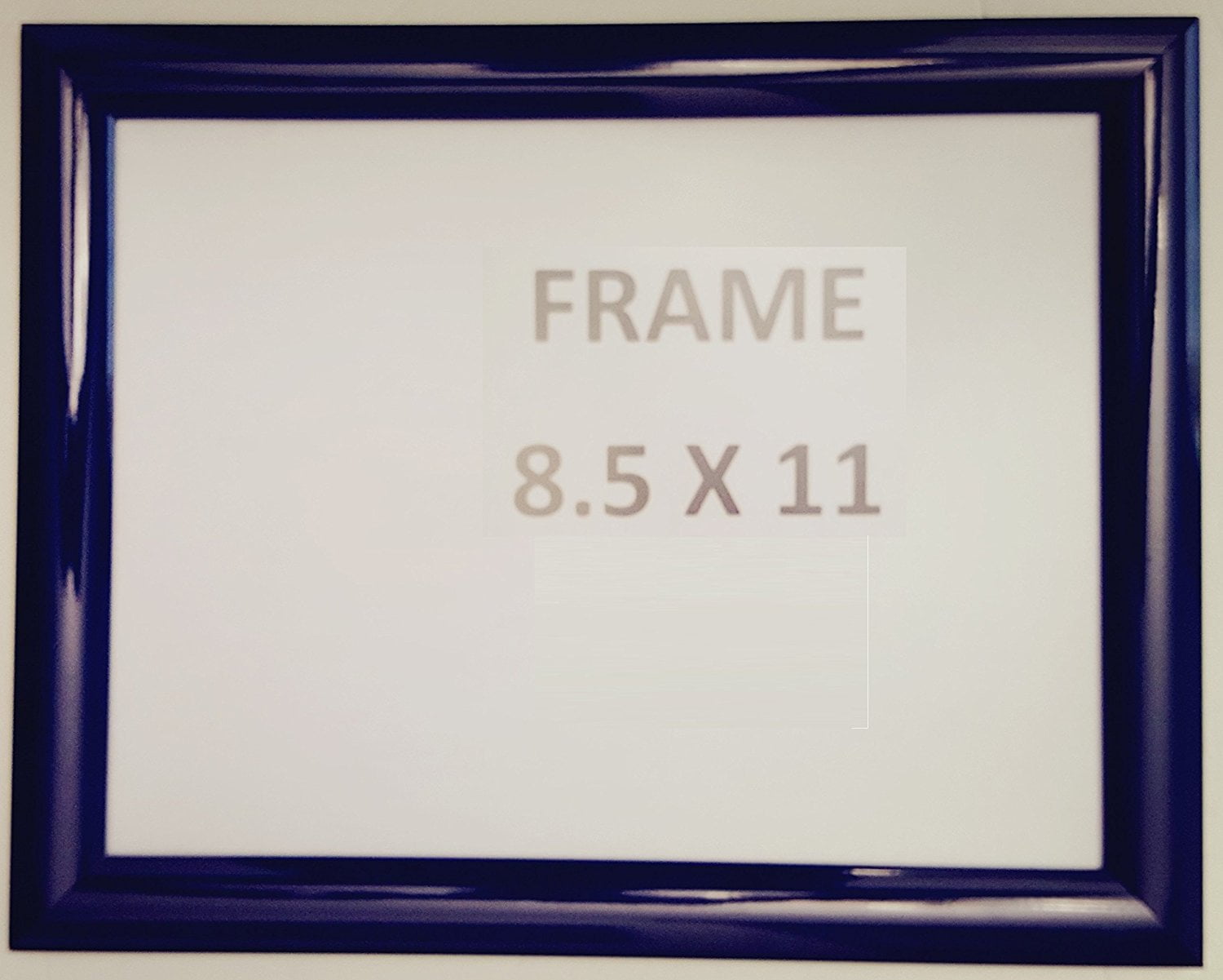 Dark Blue Snap Poster Frame/ Picture Frame / notice frame 8.5 x 11 ...