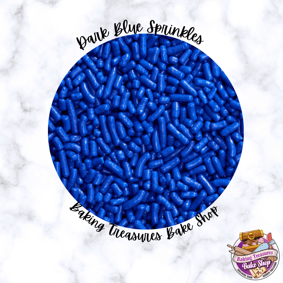 Dark Blue Sprinkles 2 oz - Walmart.com