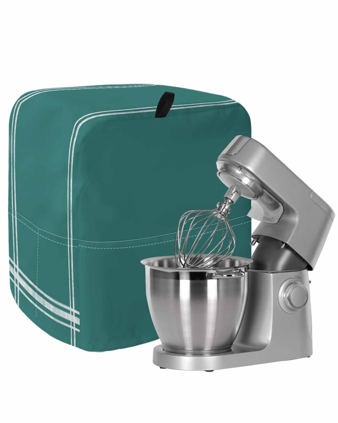 Dark Blue Stand Mixer Dust Cover with Storage Pocket & Handles, Rustic ...