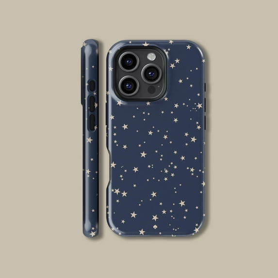 Dark Blue Starry Night Sky MagSafe Case for iPhone Samsung Space ...