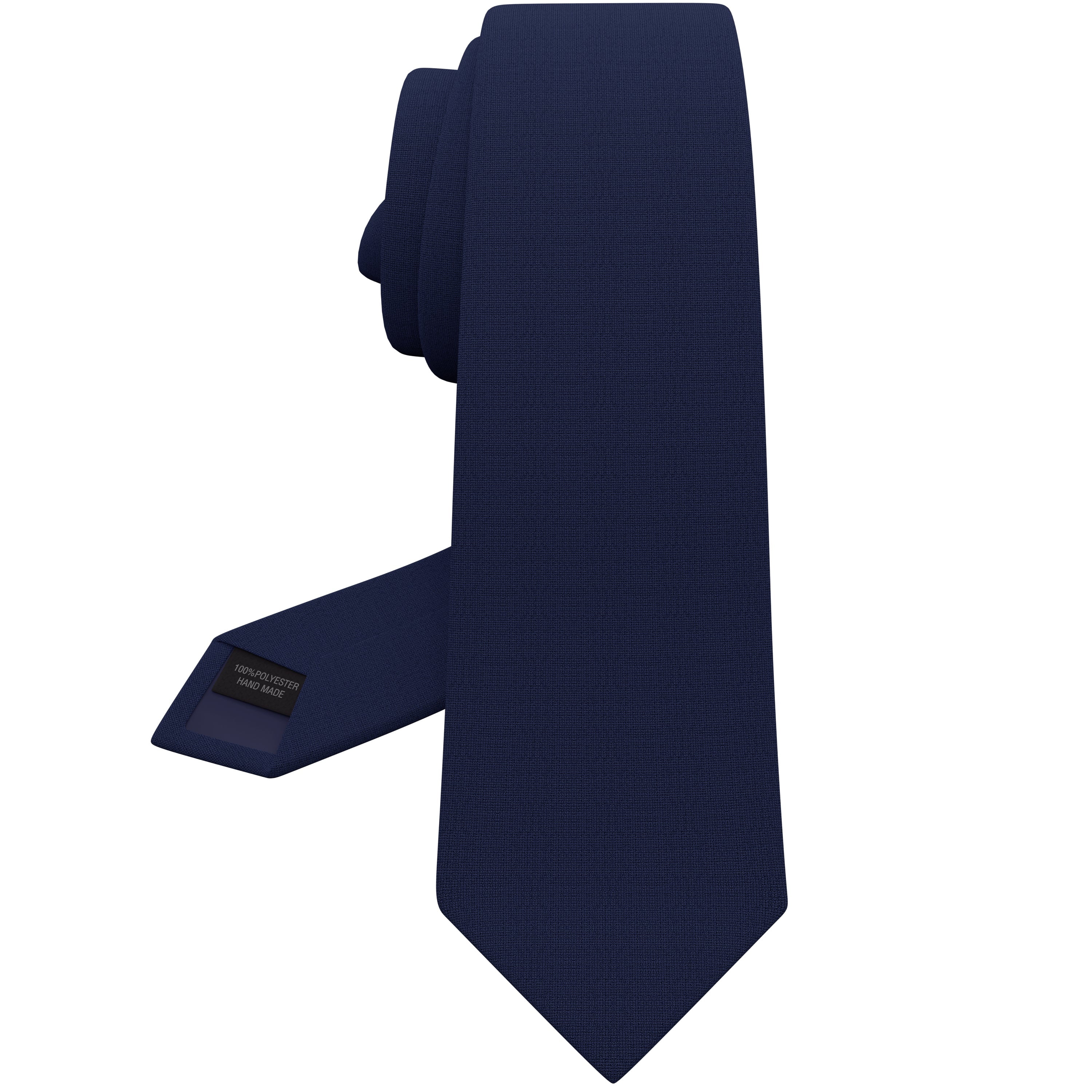 Dark Blue Tie Premium Mens Wide Gabardine Matt Necktie Tuxedo Denim ...