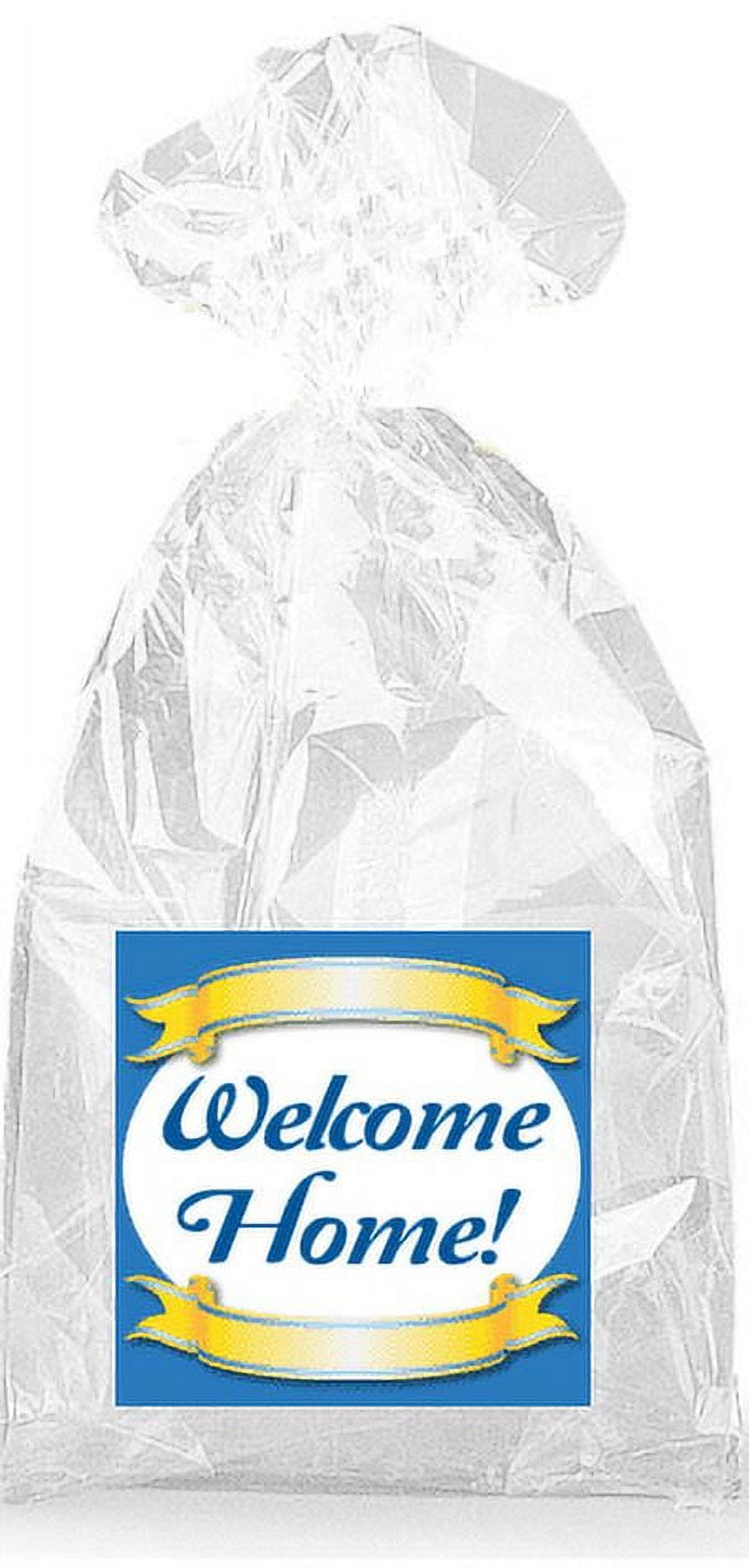 Dark Blue Welcome Home! Party Favor Bags with Ties - 12pack - Walmart.com