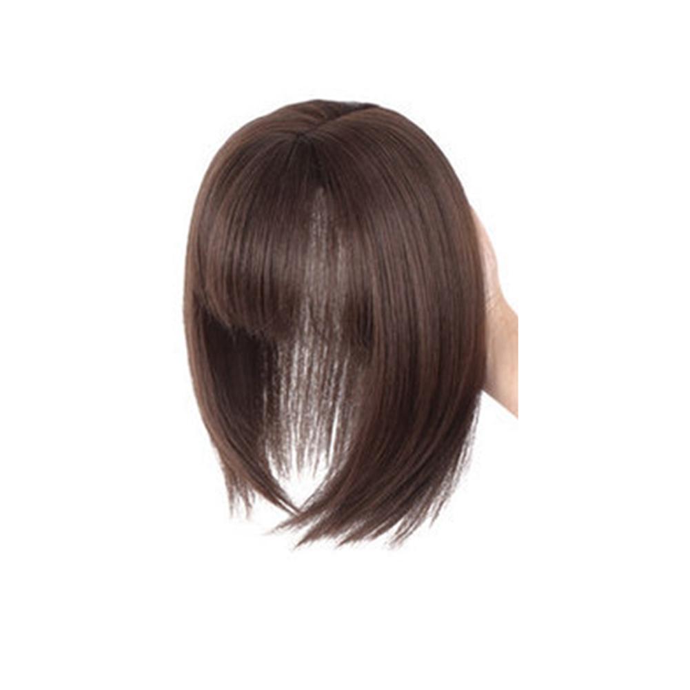 Dark Brown-25Cm(C)$Wig Piece For Women, White Hair Cover, Hair ...