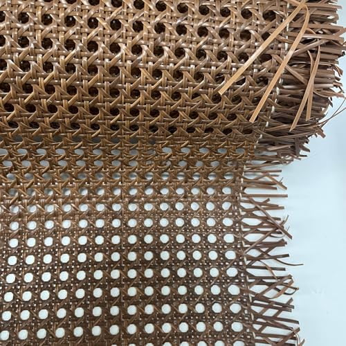 Dark Brown Ratan Cane Webbing Roll PE Plastic Rattan Material for DIY ...