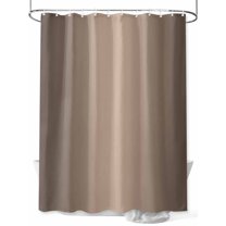 Ombre Shower Curtain, Purple Black Gradient Waterproof Shower Curtain ...