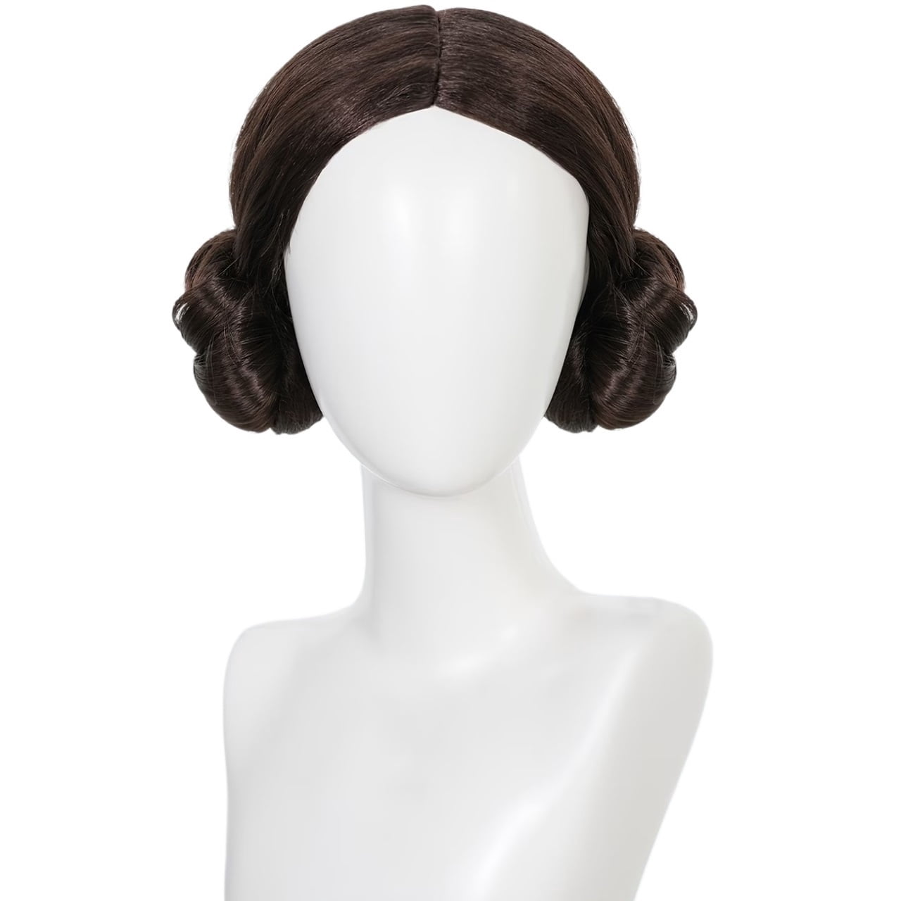 Dark Brown Synthetic Short Princess Wig for Women - Perfect for Cosplay ...