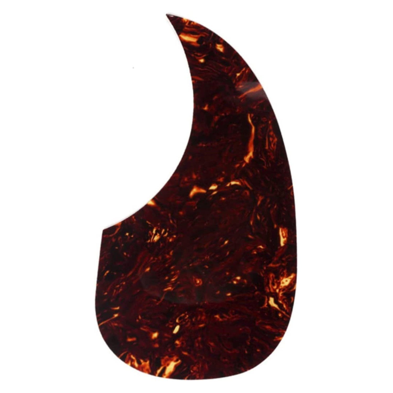 Dark Brown Tortoise Shell Acoustic Guitar Dreadnaught Pickguard Self ...