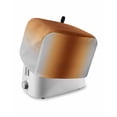 Dark Burnt Orange Grey Ombre Small Toaster Cover 2 Slice, Kitchen ...