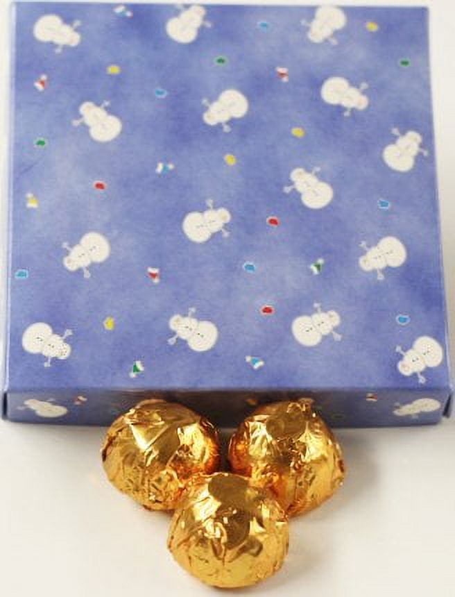 Dark Butter Truffle Cream Filling Candies With Copper Foils In A 1 ...