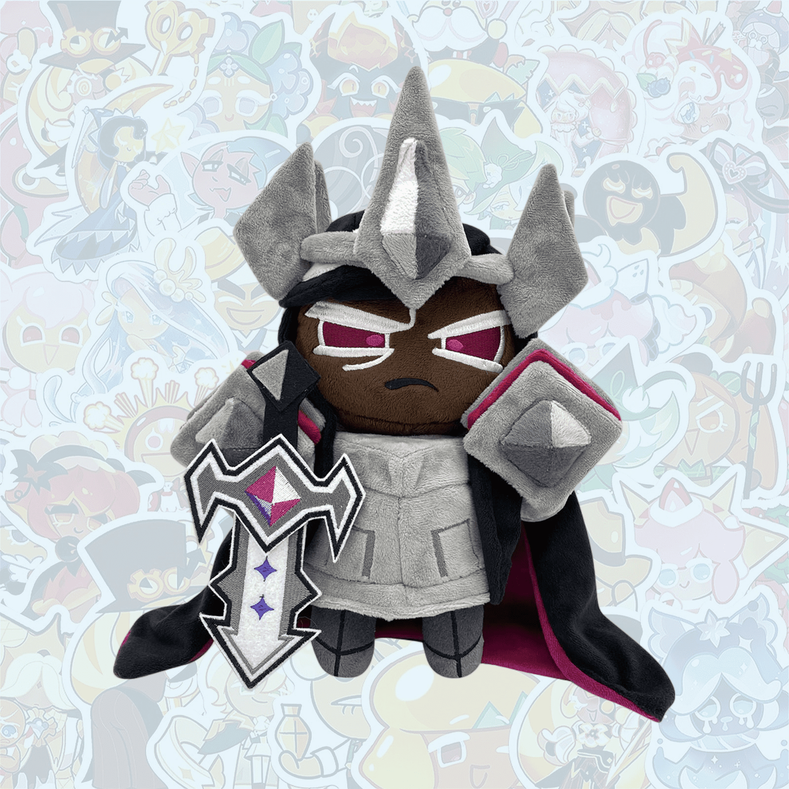 Dark Cacao Cookie Plush - Ancient Cookies Series - Official Cookie Run ...