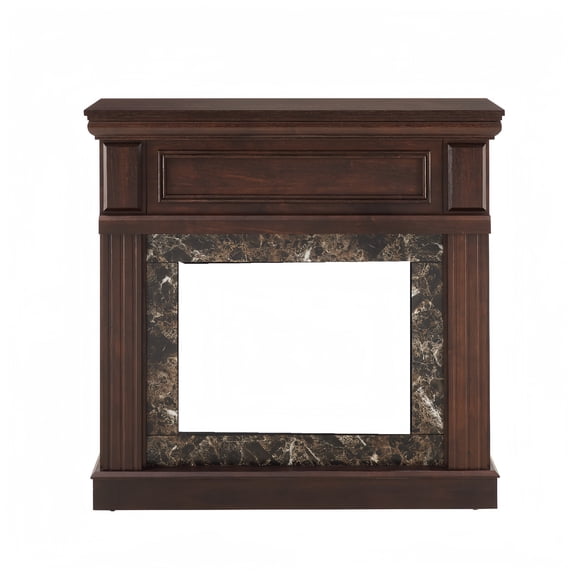Marble Mantel Fireplace