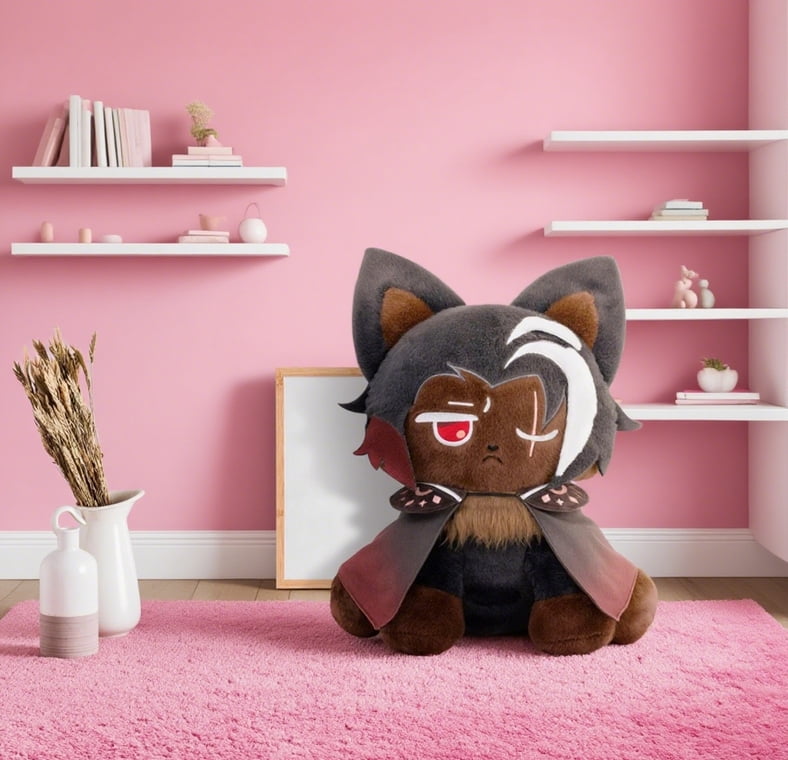 Dark Choco Cookie Plush Toy Collection 18 Cookie Run: Kingdom Cookie ...