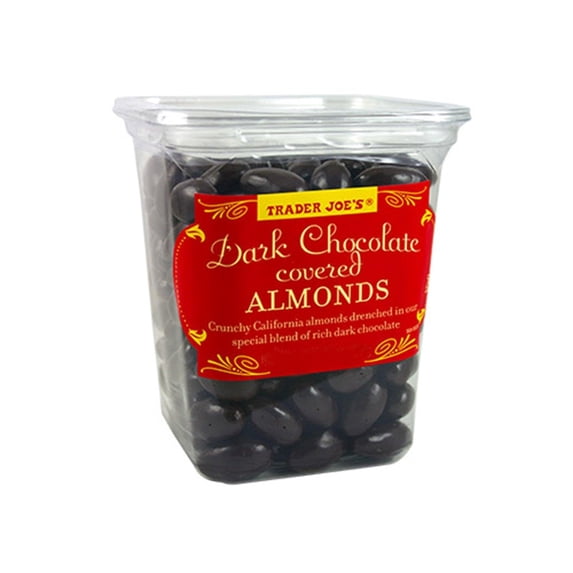 Dark Chocolate Almonds Crunchy California Almonds Drenched in Rich Dark ...