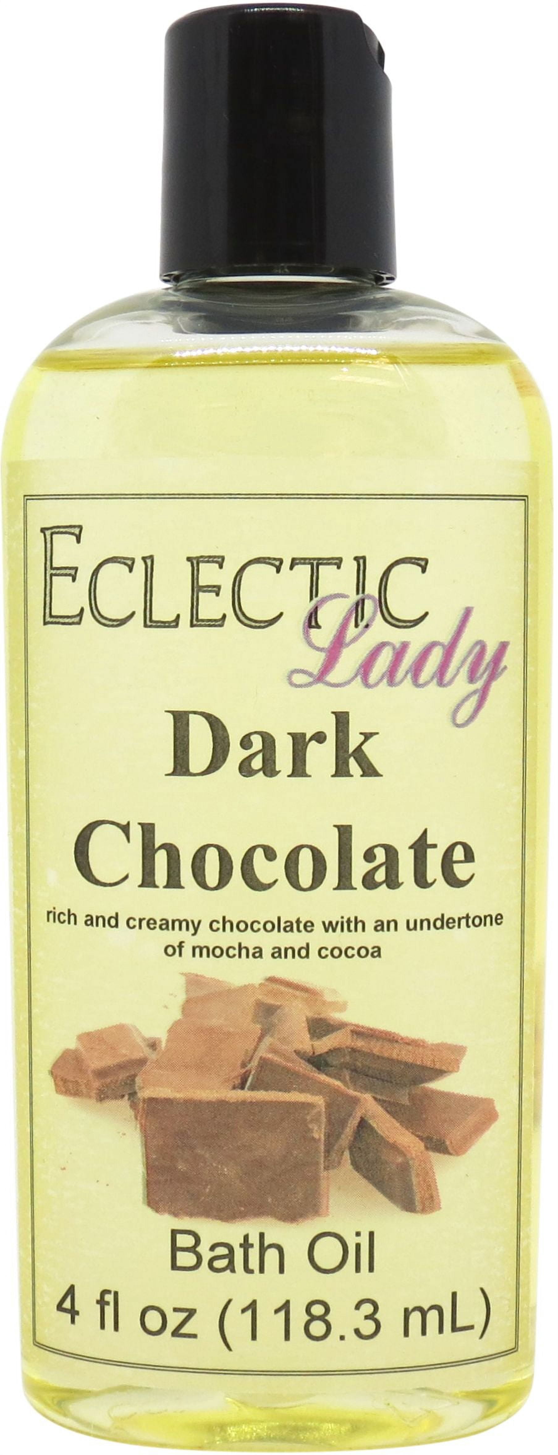 Dark Chocolate Bath Oil - Scented Body Oil - Relaxing & Moisturizing ...