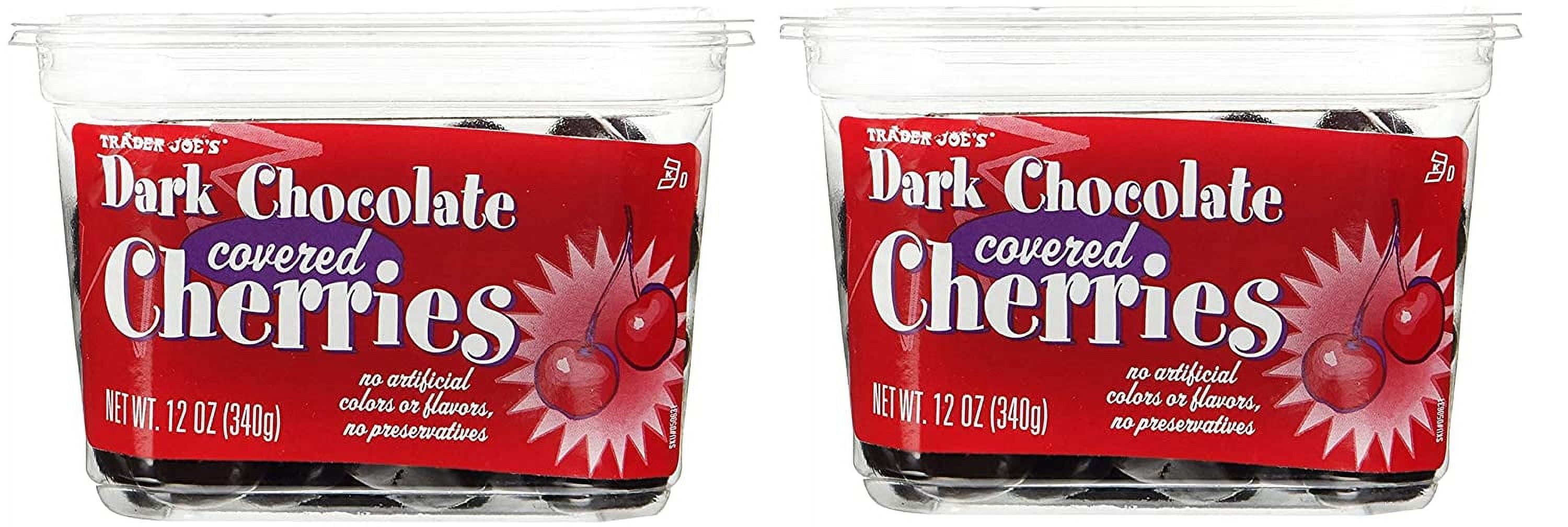 Dark Chocolate Covered Cherries No Artificial Colors or Flavors, No ...
