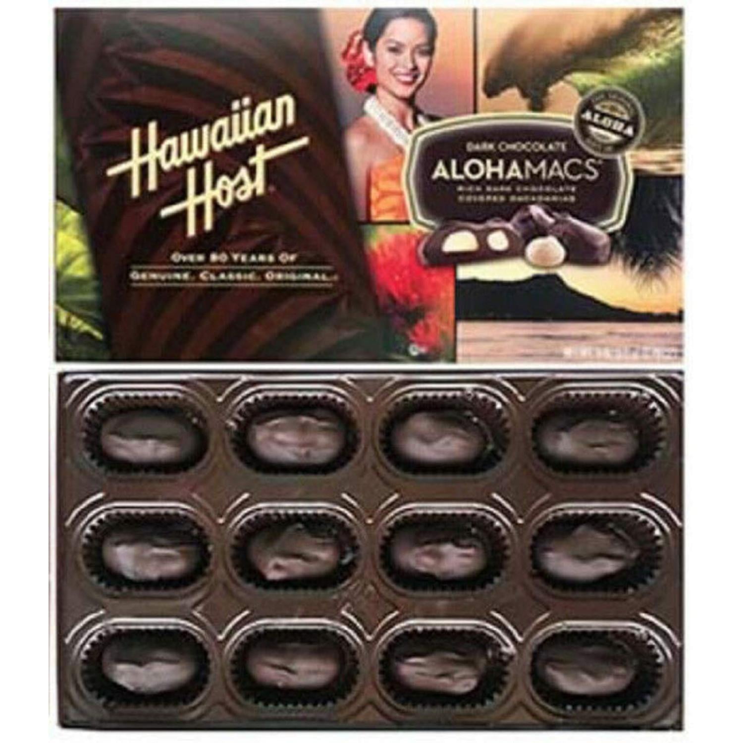 Dark Chocolate Covered Macadamia Nuts by (3 Boxes) - Walmart.com