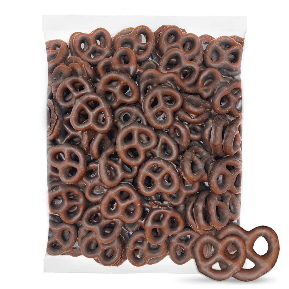 Dark Chocolate Covered Mini Pretzels, 2 Pound Bag - Walmart.com