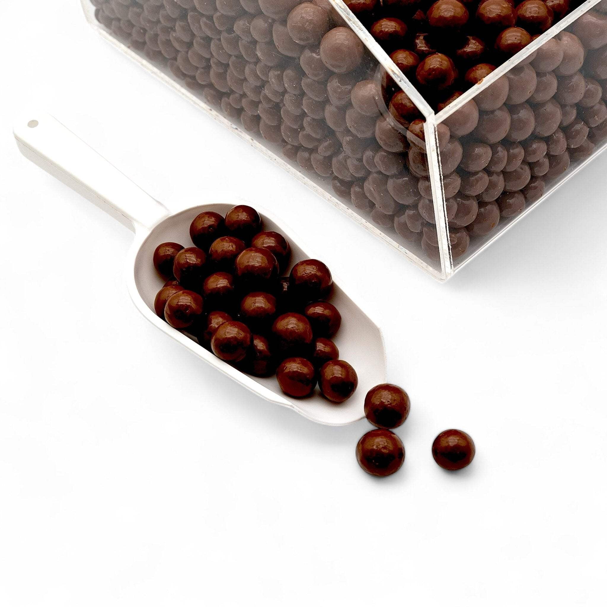 Dark Chocolate Malt Balls – Crunchy Malted Milk Center Coated in Rich ...