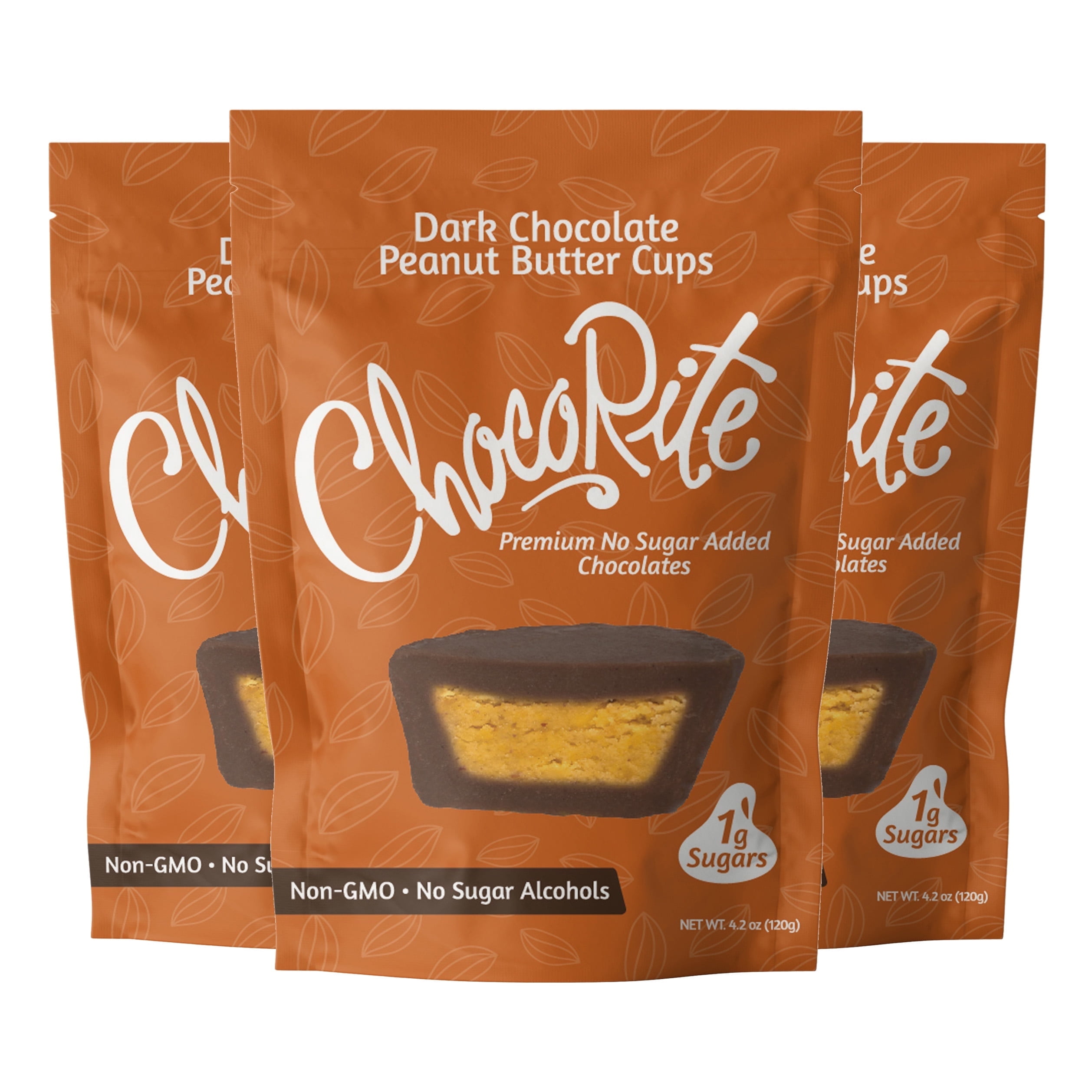 Dark Chocolate Peanut Butter Cups (3 Pack) - Walmart.com
