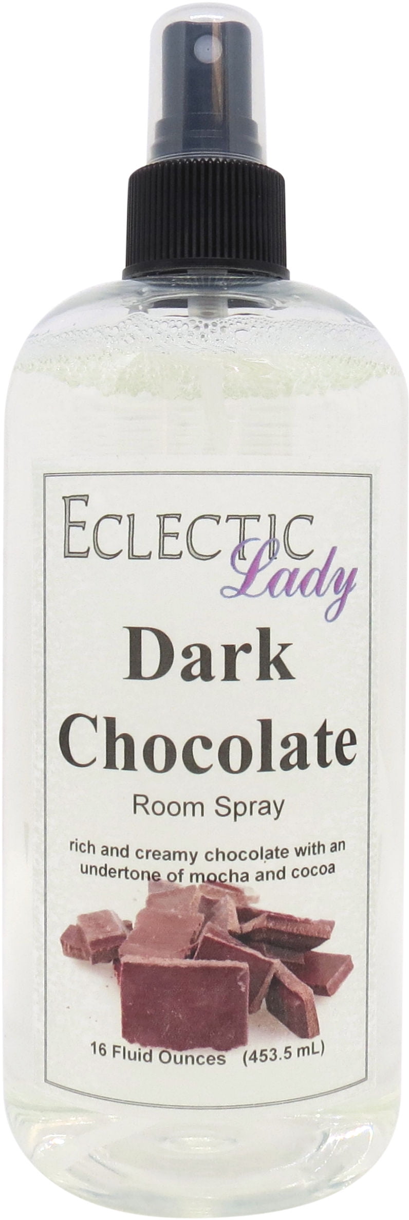 Dark Chocolate Room Spray by Eclectic Lady, 16 Ounces, Fragrant ...