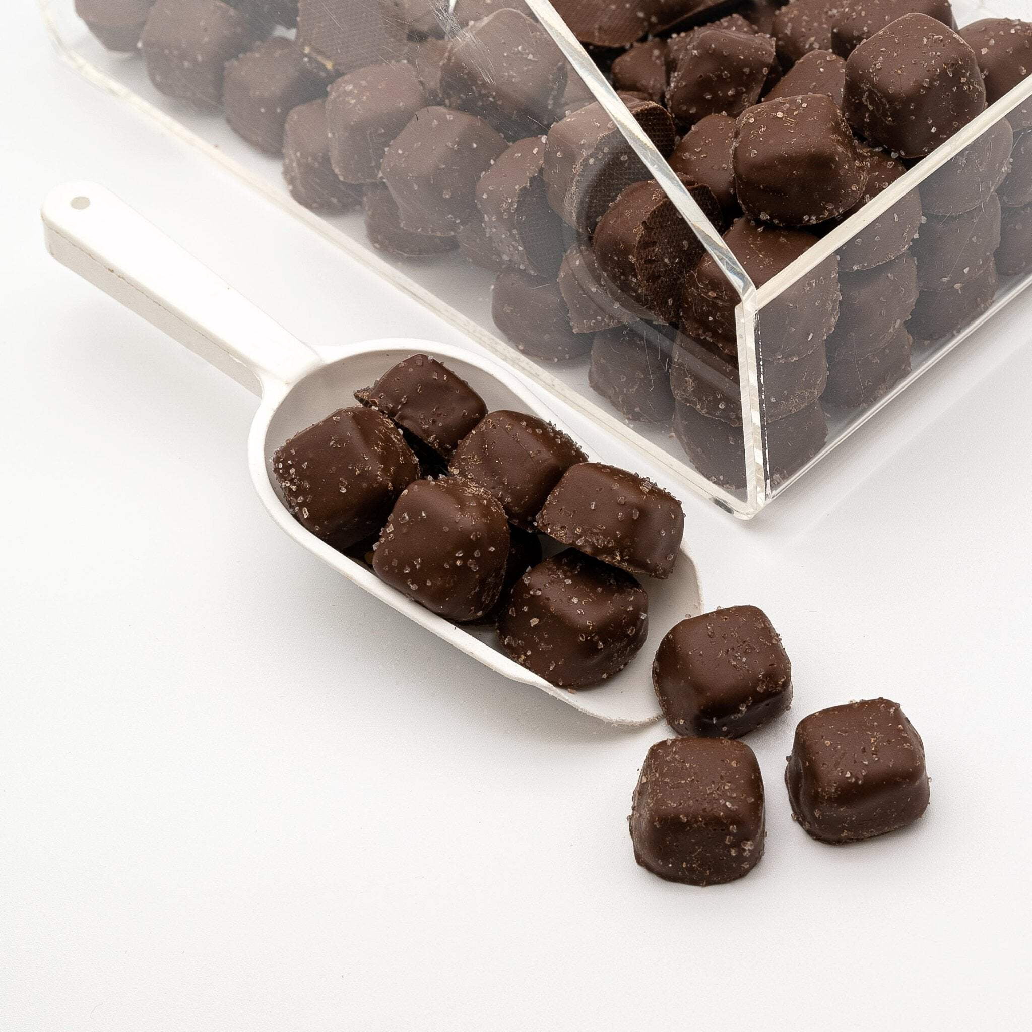 Dark Chocolate Sea Salt Caramel – Luxurious Gourmet Chocolate with ...