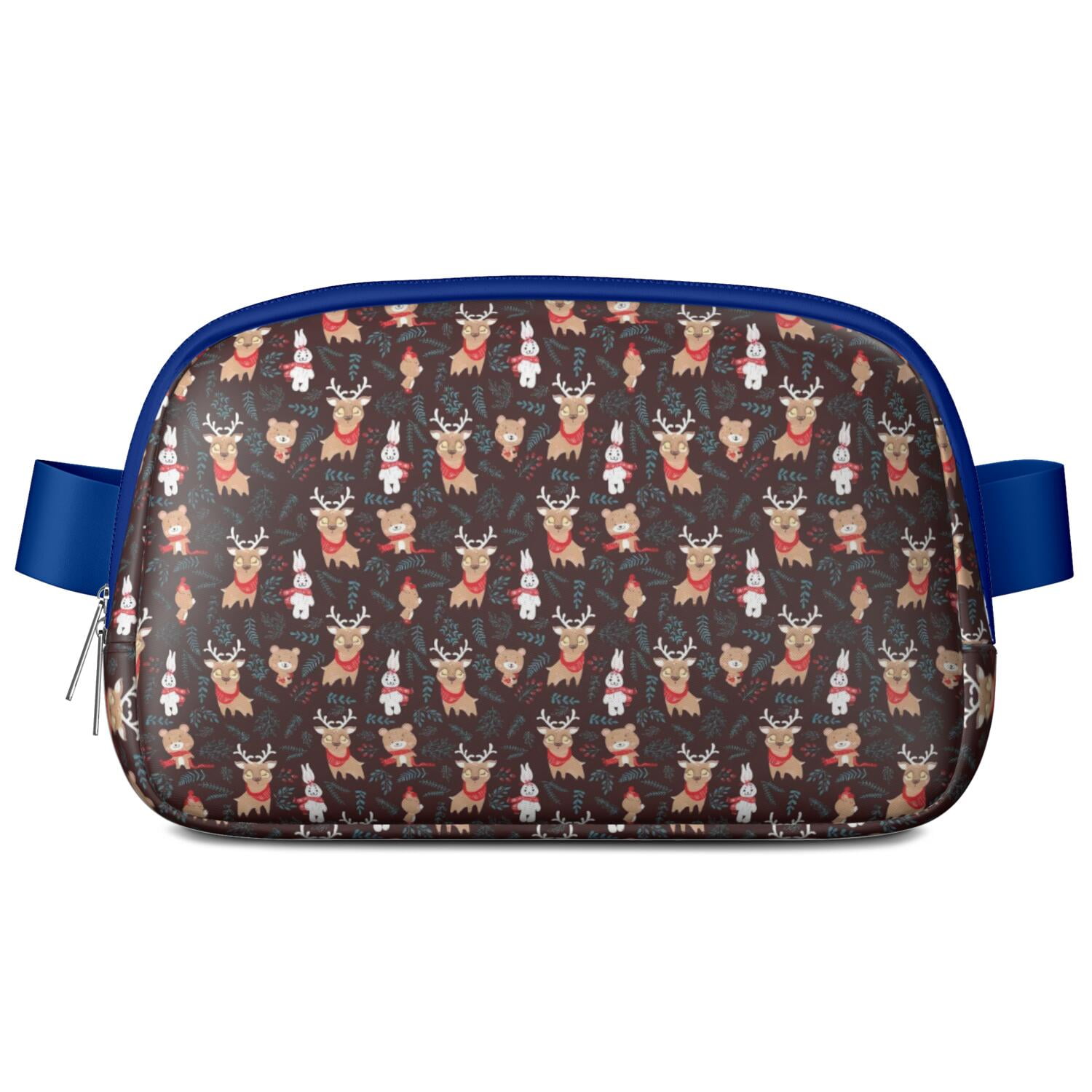 Dark Christmas Animal Pattern Cute Fanny Packs for Women,Travel ...