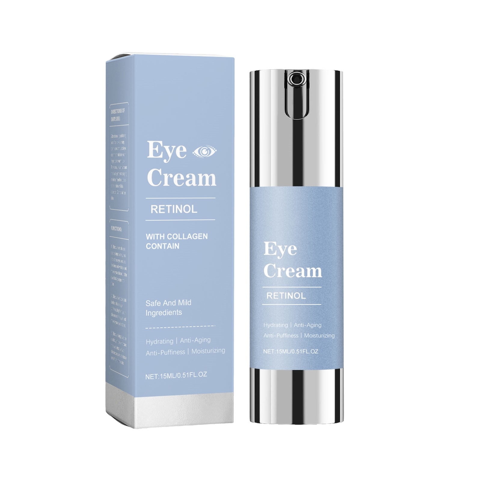 Dark Circle Eraser Eye Cream Retinol Night Formula to Smooth Wrinkles ...