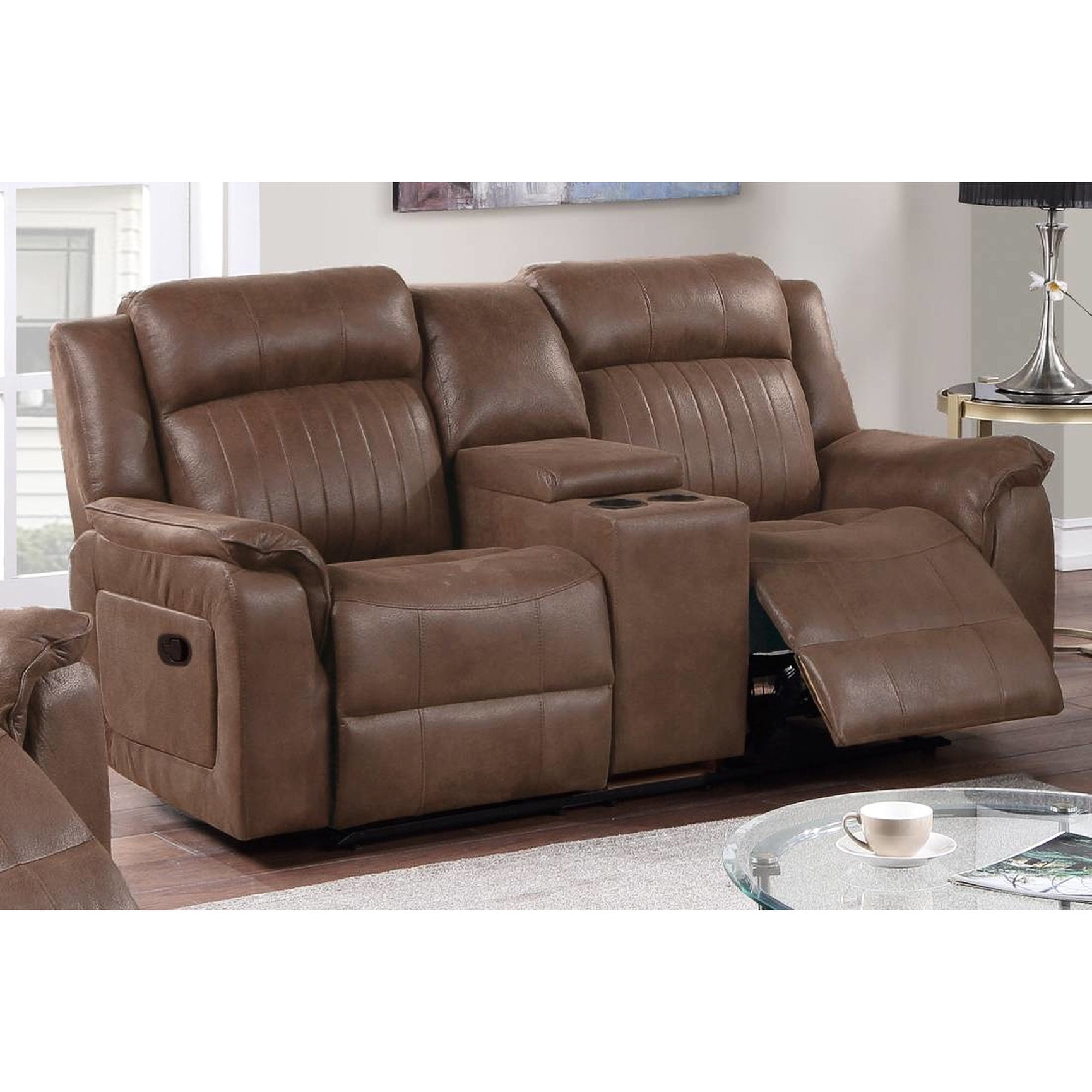 Dark Coffee Tint - Breathable Seating Surface - Living Room Use Case ...