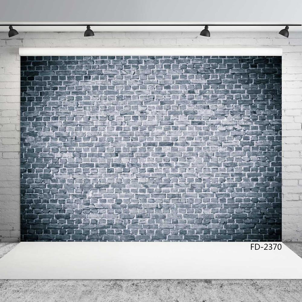 Dark Color Brick Wall Scenery Backdrops Photocall Newborn Baby Young ...