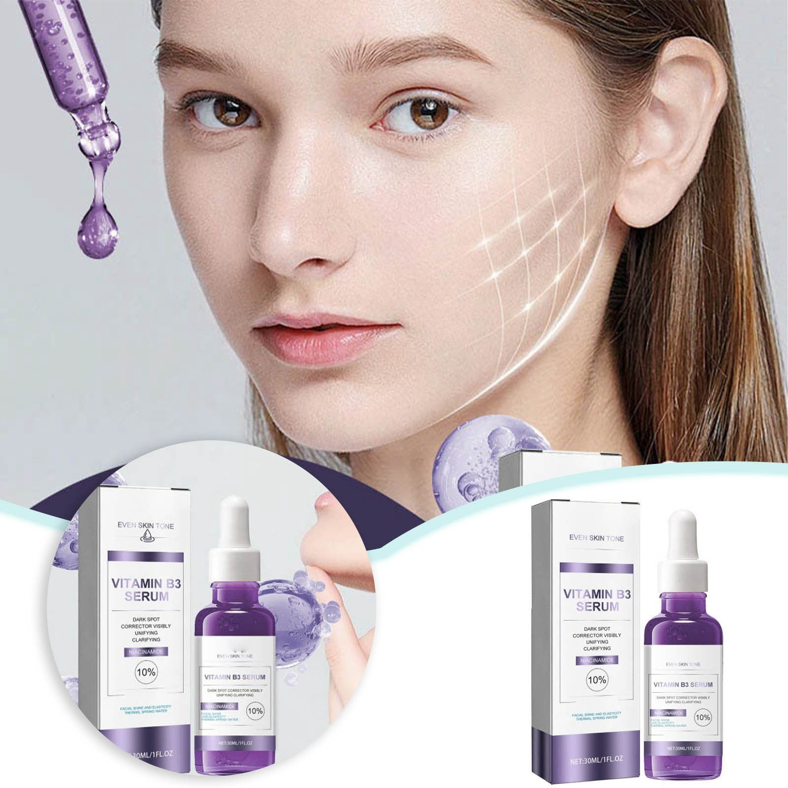 Dark Correcting With Aging Facial Skin Tone Correcting Reduces Dark And ...