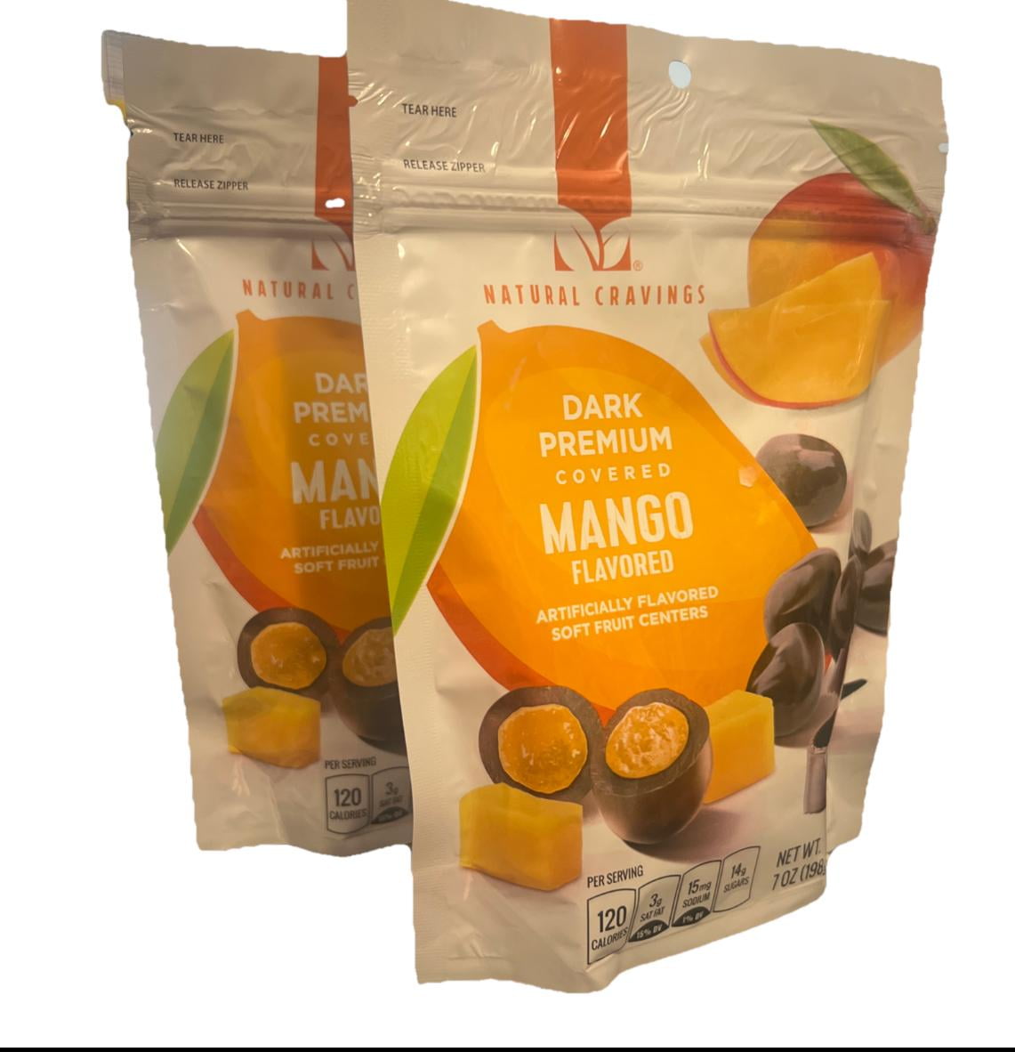 Dark Covered Mango Flavored Soft Fruit Centers 7 oz Bag - Walmart.com