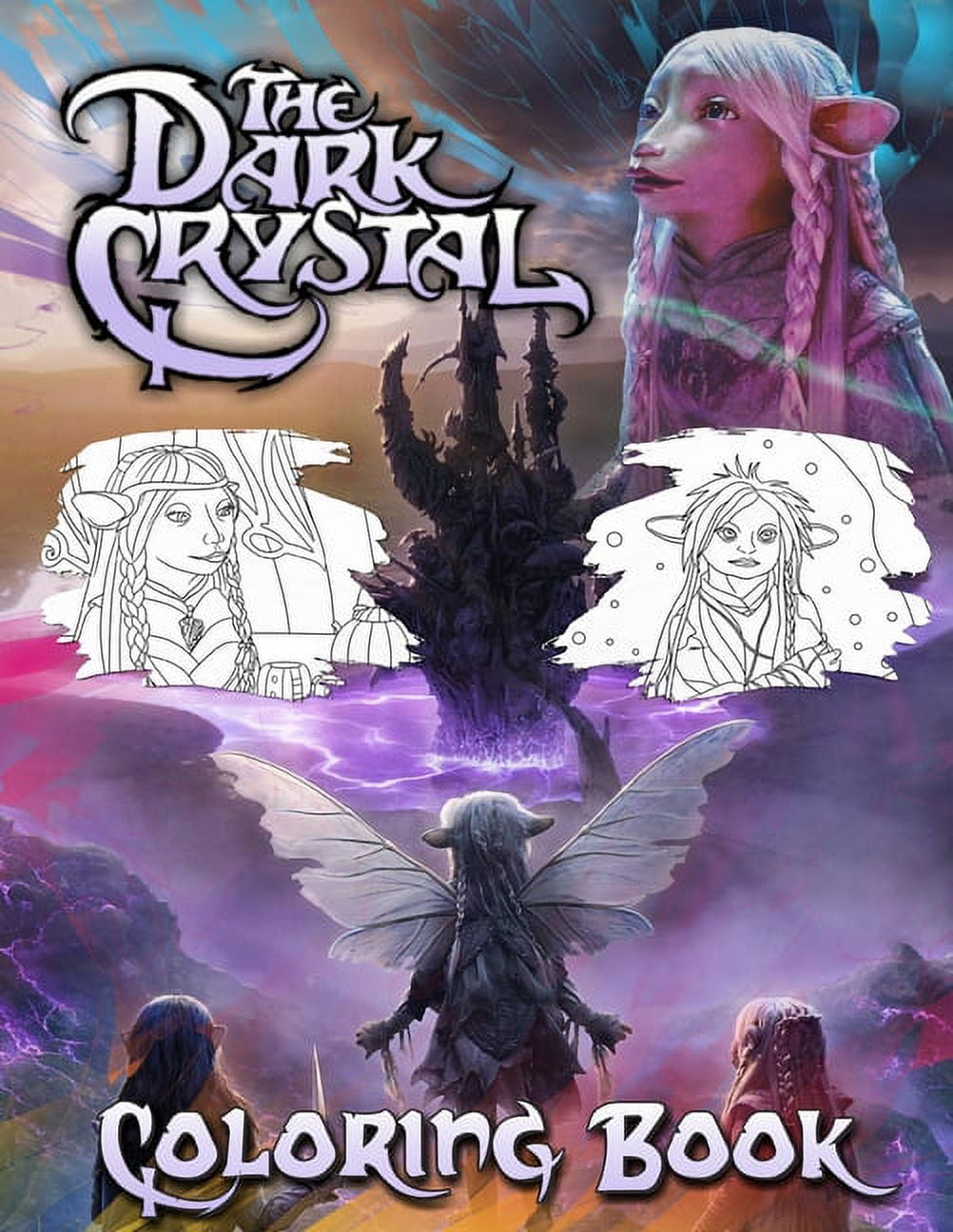Dark Crystal Coloring Book : Dark Crystal Jumbo Coloring Book With ...