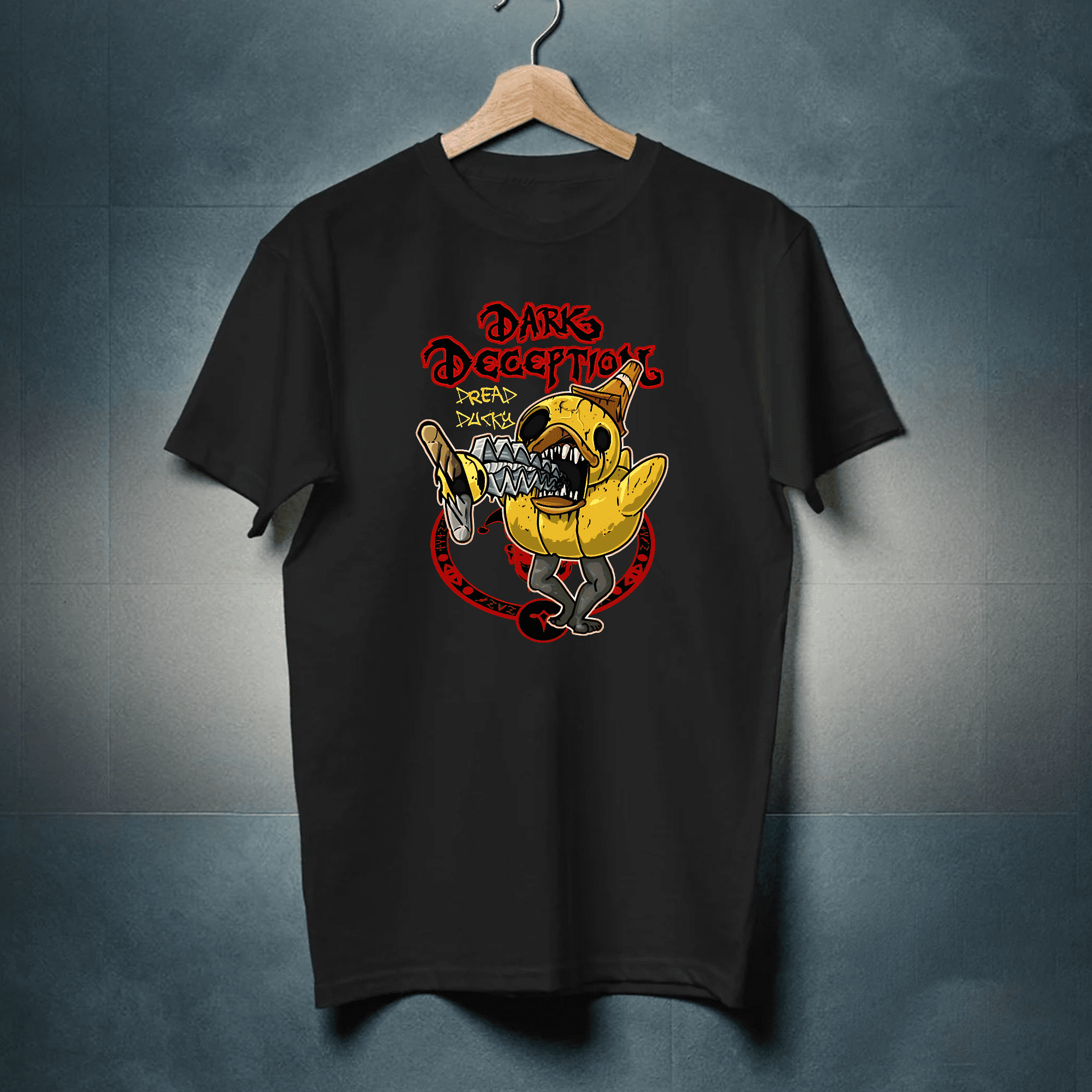 Dark Deception Dread Ducky Chapter 4 Horror Game Fan Graphic H4554 T ...