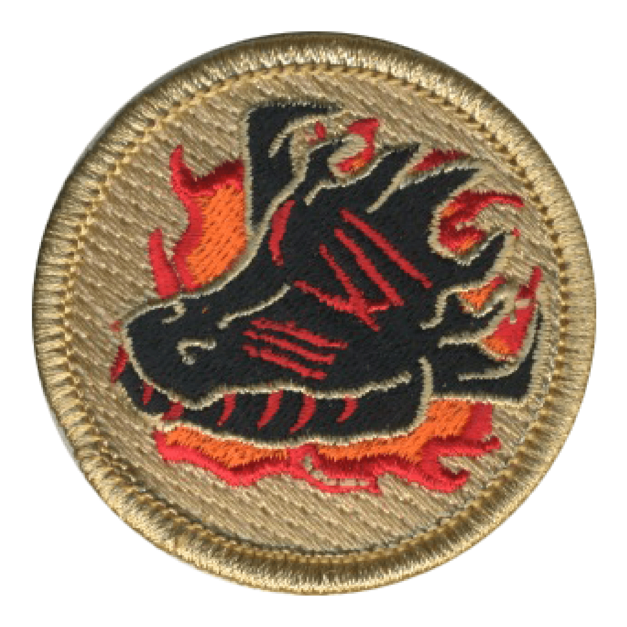 Dark Dragon Scout Patrol Patch (Sew-on) - ClassB - Walmart.com