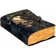 Dark Elegance Skull Journal - Hmade Antique Deckle Edge Paper Journal ...