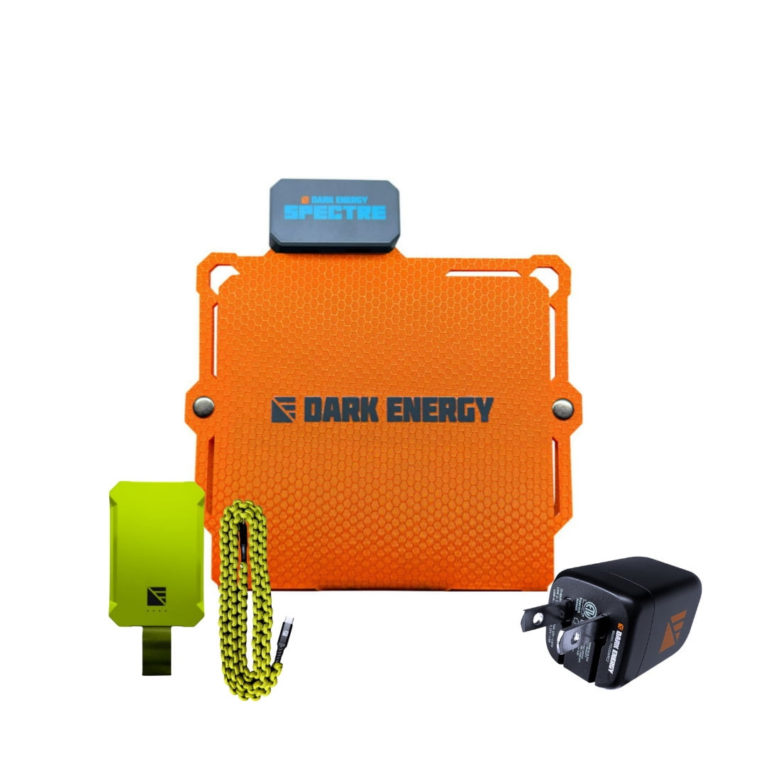 Dark Energy Spectre 8W Ultra-Portable Solar Power Panel with Durable ...