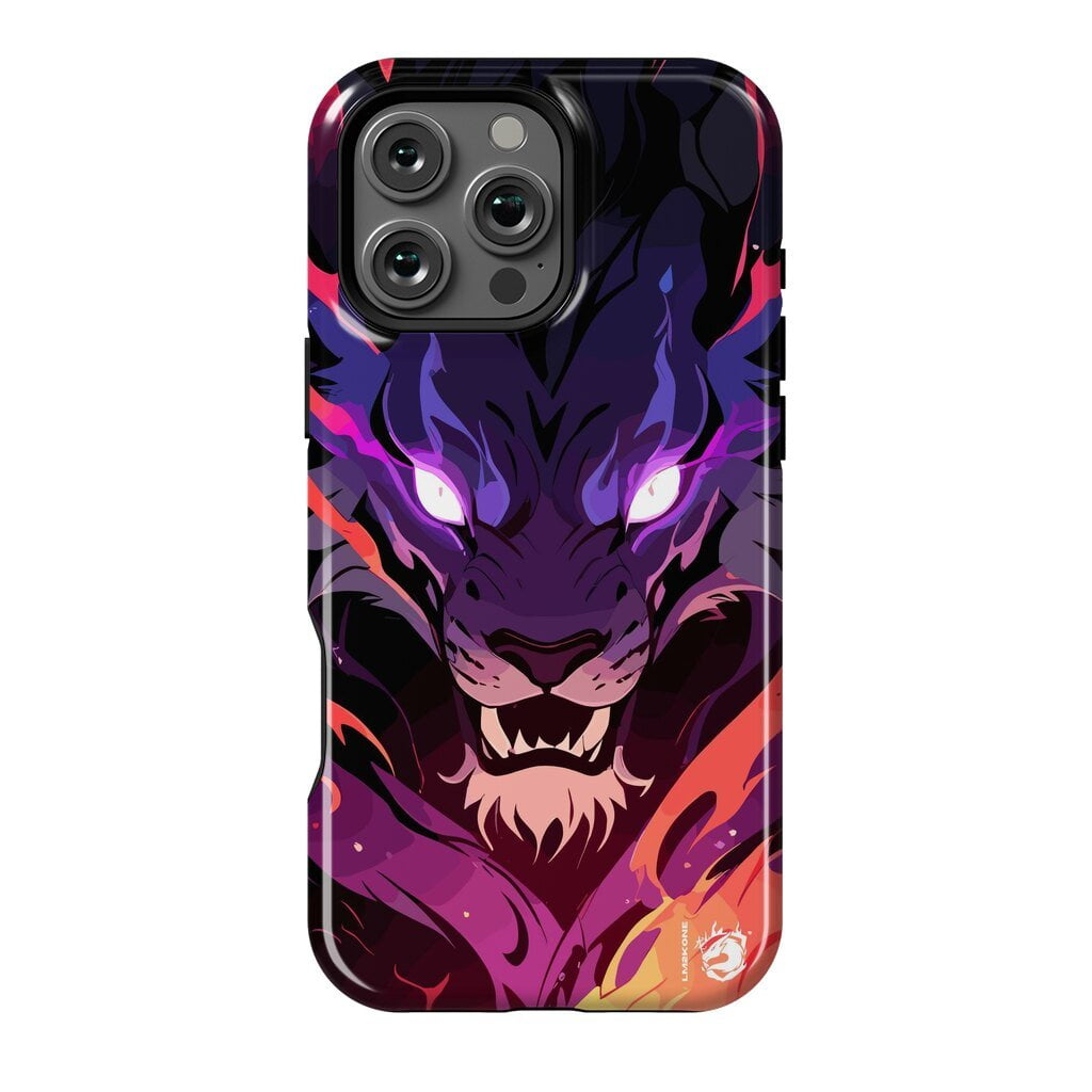 Dark Epic Lion Fantasy Phone Case for iPhone 16 15 14 13 12 11 Pro Max ...